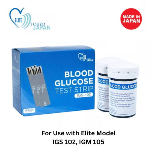 Elite Glucose Test Strips x 50 with Free 50 Lancets – KonsultaKa