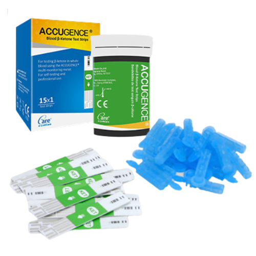 ACCUGENCE PLUS Multi Monitoring Meter 4in1 Test (Blood Glucose, Ketone ...